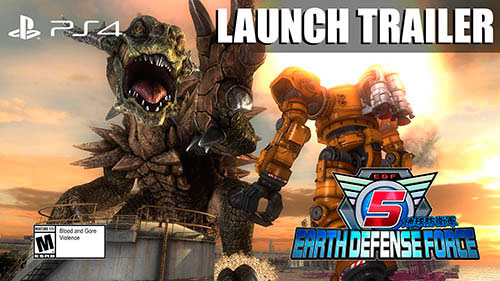 EARTH DEFENSE FORCE 5 OFFICIAL SITE